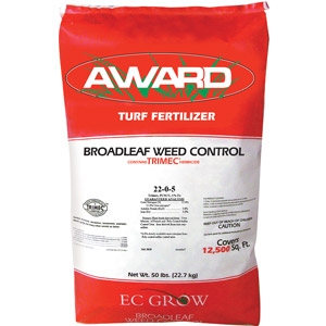 Award Professional Turf Fertilizer with Broadleaf Control 22-0-5 | Most ...