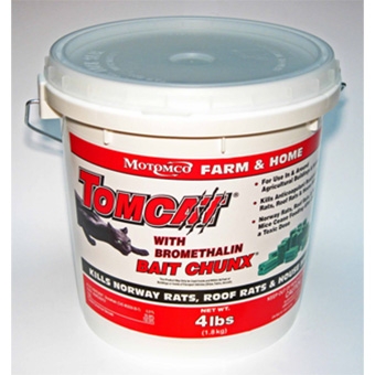Tomcat Rat Bait Chunks With Bromethalin 4 Lb | Millerton Co-op Inc ...