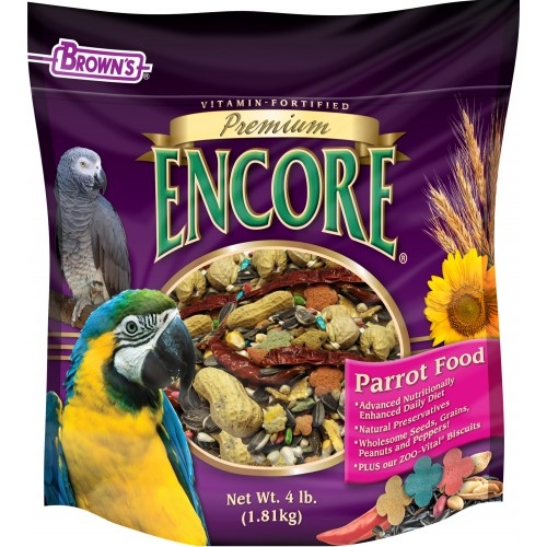 FM Brown's® Encore® Premium Parrot Food | Bryan & Brittingham, Inc ...