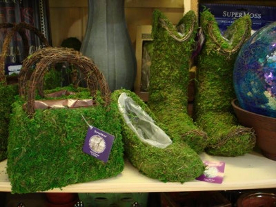 Super Moss Deco Moss Purse & Shoes | East River Nursery | Huron, SD