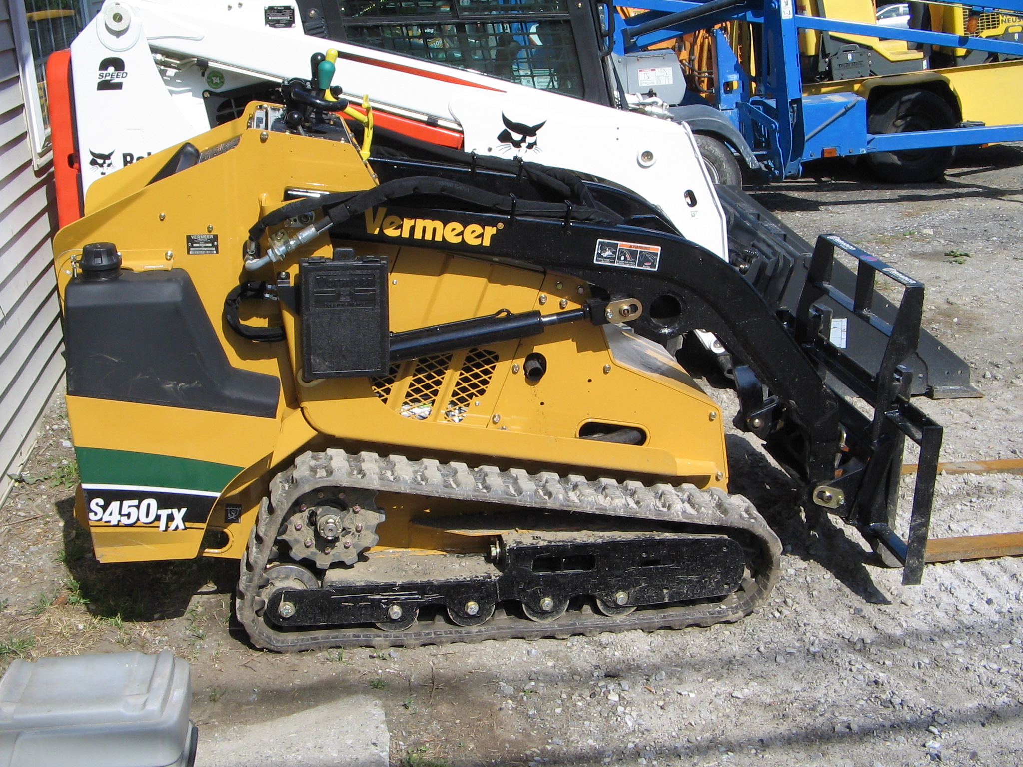 Vermeer Mini Skid Steer | Taylor Rental of Great Barrington, MA - Great ...