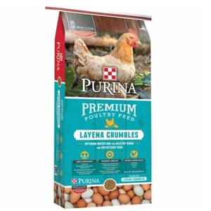 Purina Layena Crumbles Premium Poultry Feed, 50# | Champion Feed & Pet ...