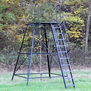 Redneck Blinds Powder Coated 10' Blind Stand | Family Farm & Garden