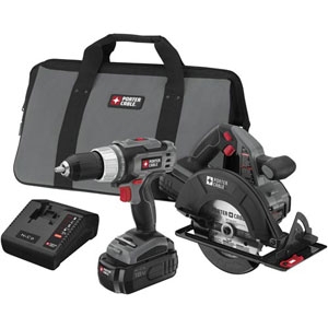 Porter Cable 18-Volt Cordless 2-Tool Combo Kit | Morristown Lumber ...