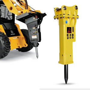 Stanley Breaker Attachment for Skid Steer | Westville Grand Rental ...